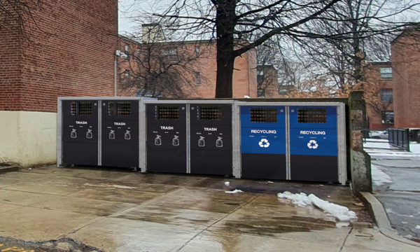 Dumpster & Cart Bin Enclosures for Garbage & Recycling