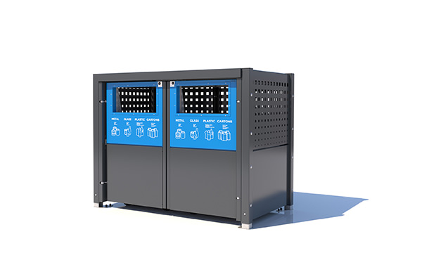 Zero Waste Infrastructure Trash & Recycling Collection Stations