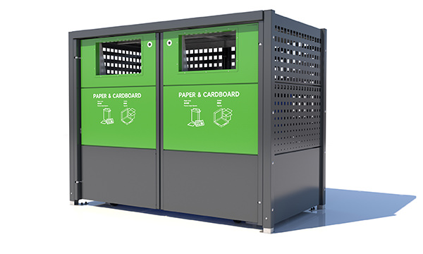 Zero Waste Infrastructure Trash & Recycling Collection Stations