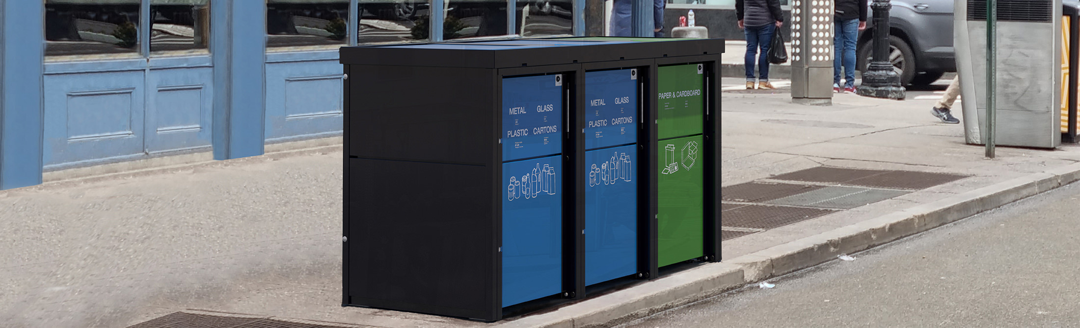 Public Space Recycling - metroSTOR US