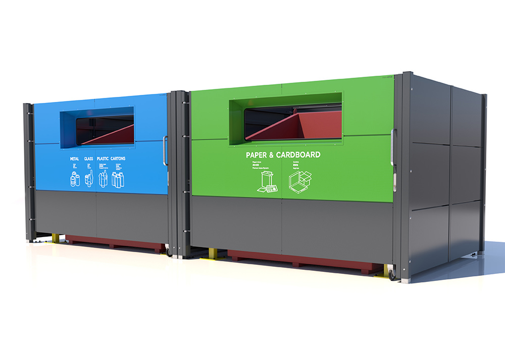 Garbage & Recycling Dumpster Container Housings & Enclosures