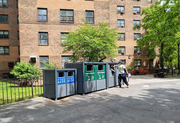 Go-to Trash Enclosures for Multi-Family Residential Settings