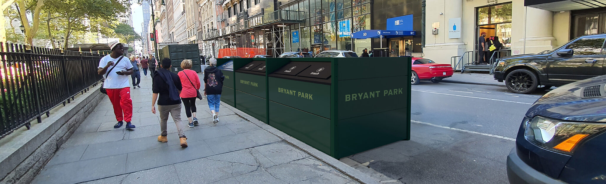 Securing On-Street Commercial Trash - metroSTOR