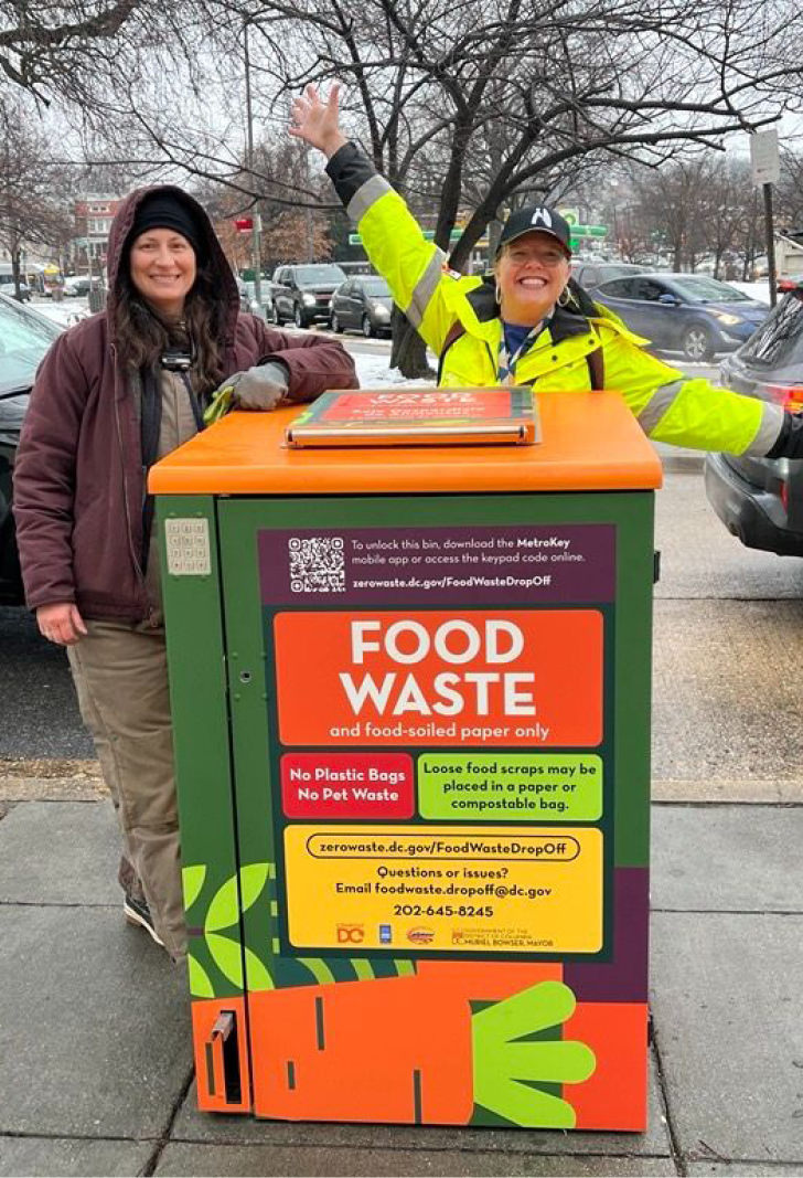 DC Launches Food Waste Smart Bin Program - metroSTOR