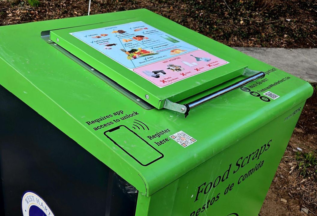 West Hartford Expands its Food Waste Drop-off Infrastructure